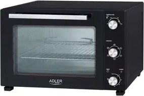 Adler AD 6028 Electric oven černá / Elektrická trouba / 60L / 90°C - 2