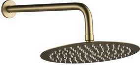 Rea Lungo Grip, podomítková sprchová souprava + BOX montážní systém, zlatá matná, REA-P8950