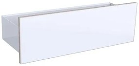 Geberit Acanto - Nástěnná polička 450x148 mm, bílá 500.617.01.2