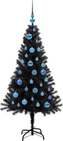 Vánoční stromeček Černá 150 cm PVC 3396472