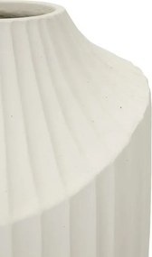Váza Ice Jar 38 cm krémová