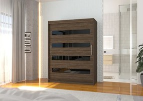 Skříň posuvná se zrcadlem MARTINEZ 150