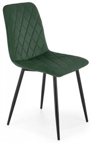Jídelní židle K525 Halmar Tmavě zelená