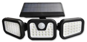 LED Solární reflektor se senzorem LED/15W/3,7V 2400 mAh IP54 4500K
