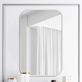 Zrcadlo Mirel SLIM Silver Rozměr: 40 x 60 cm