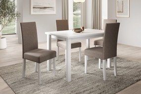 ADRK Furniture Židle Nola II CH-NOL-II-W-OP20