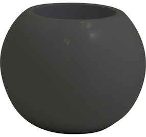 Premium Globe květinový obal Quartz Grey Rozměry: 40 cm průměr x 32 cm výška