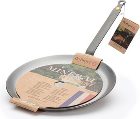 Ocelová pánev na palačinky de Buyer MINERAL B P.24cm