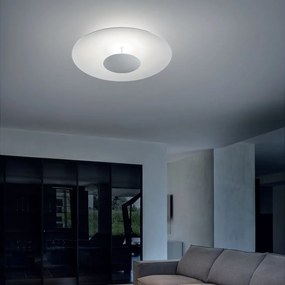 Linea Light Horizon_S, bílé stropní svítidlo pro nepřímé osvětlení, 34W LED 3000K, Ø 65cm