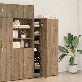 Vysoký bufet Artisanový dub 30 x 42,5 x 185 cm 3365577