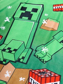 Sinsay - Bavlněný ručník Minecraft - zelená