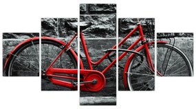 Obraz - Historický bicykl (125x70 cm)