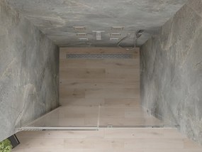 Mexen Omega posuvné sprchové dveře 120 cm, transparentní, chrom - 825-120-000-01-00