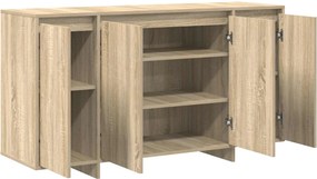 Servírovací skříň Sonoma dub 135 x 41 x 75 cm Kompozitní dřevo 3333888