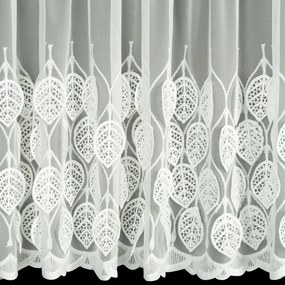 KRÁTKÁ ZÁCLONA NA PÁSCE NIRA 150X70 CM KRÉMOVÁ