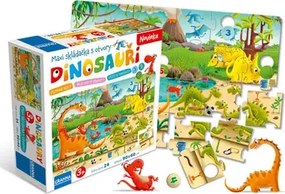 GRANNA Puzzle Dinosauři / 24 dílků / 90 x 60 cm / od 3 let