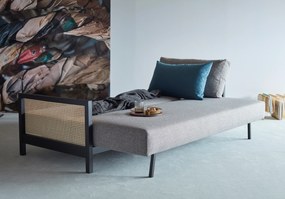 INNOVATION - Rozkládací sedačka NARVI SOFA BED šedo hnědá