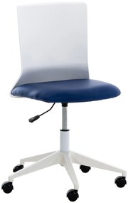 Kancelářská židle Ripon - umělá kůže | modrá
