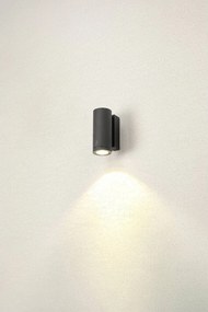 LA 1003422 ENOLA ROUND S single Outdoor, nástěnné LED svítidlo, antracitové - BIG WHITE (SLV)