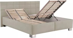 BLANÁŘ Postel Olly 180x200 Milano béžová