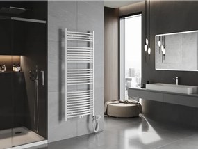 Mexen Ares, elektrické topné těleso 1500x600 mm + topná tyč 900 W, bílá, W102-1500-600-2900-20