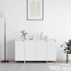 Servírovací skříň Bílá 135 x 41 x 75 cm Kompozitní dřevo 3333886