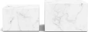 ACTONA Set 2 stolků DICE mramor 58x58cm 0000096361