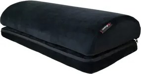 AROZZI Foot Rest Soft Fabric Velvet Black/ ergonomický polštář pod noh