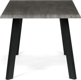 Jídelní stůl HT-F4516 GREY, mdf, šedý dub (160 x 90) cm Šedá