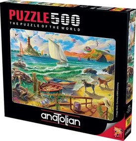 ANATOLIAN Puzzle Pobřeží / 500 dílků / od 12 let