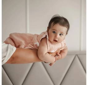 Babysteps Mušelínový spací pytel s nohavicemi - PEACH Velikost: S (12-36m)
