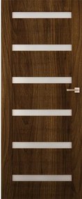 Interiérové dveře vasco doors EVORA model 5 Průchozí rozměr: 70 x 197 cm, Orientace dveří: Levé dveře, Dekor: Ořech muškátový