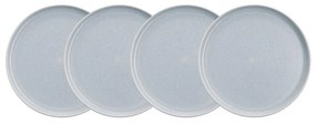 CASA NOVA Sada snídaňových talířů 22,5 cm set 4 ks - šedá