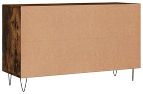 Příborník kouřový dub 100 x 36 x 60 cm kompozitní dřevo - Default Title
