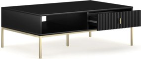 Konferenční stolek Maggiore 104 cm černý/zlatý II