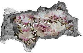 Wallmuralia Samolepící nálepka fototapeta Květy magnolie 95x73 cm