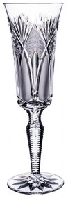 Onte Crystal Bohemia Crystal dárková sada na šampaňské se skleničkami dekor 52564 180 ml 2KS