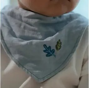 Little Dutch Bryndáček bandana 2 ks Pure Denim Blue
