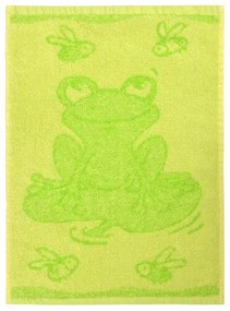 Profod Dětský ručník Frog green, 30 x 50 cm
