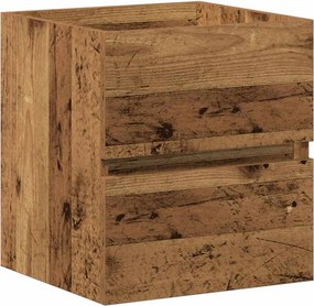 Skříňka pod umyvadlo Černý dub 80 x 39 x 62 cm Kompozitní dřevo 3333149