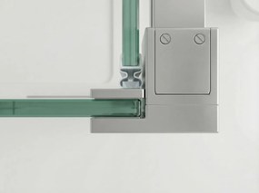 Gelco Luxor sprchový kout obdélníkový 120 x 100 x 200 cm L/P varianta posuvné chrom čiré sklo GU1212CHGU5610CH