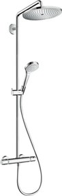 Hansgrohe Croma Select S, Showerpipe 280 1jet s termostatem, chromová, HAN-26790000