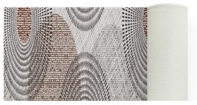 Šedý pratelný koberec běhoun 58x240 cm – Oyo Concept