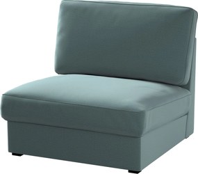 Potah na neskládací křeslo IKEA Kivik barva zelená látka sametová