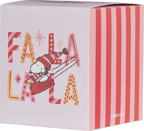PEANUTS Vonná svíčka "FaLaLa" - růžová
