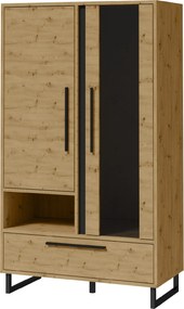 ADRK Furniture Nízká vitrína ARIA SHC-ARI-80-A_B