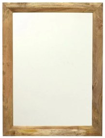 Indický nábytek - Zrcadlo Hina 90x120 z mangového dřeva Mango natural