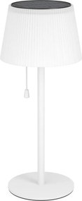 Eglo 901901 - LED Solární stolní lampa SCORDIANO LED/2,3W/3,7V 1800mAh IP44 bílá