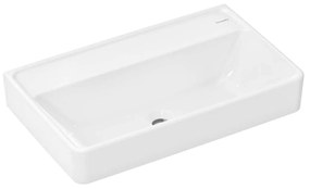 Hansgrohe Xanuia Q - Umyvadlo 65x39 cm, bez přepadu, bez otvoru pro baterii, bílá 60220450