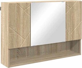 Sada koupelnového nábytku 4 ks Sonoma dub 35 x 30 x 192 cm 3393045
